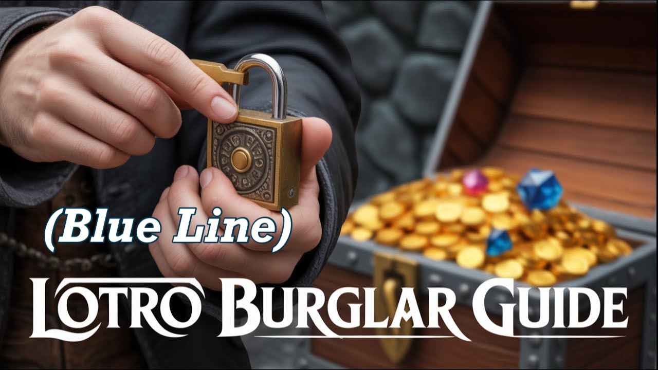 LOTRO: BURGLAR (blue line) guide, LI's, Traits, Combat and Rotation ...