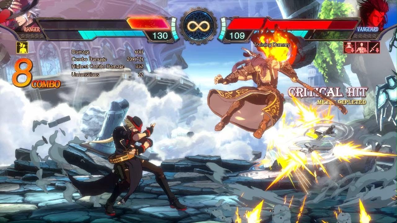 DNF DUEL Ranger Mid-Screen Combo into Super - YouTube