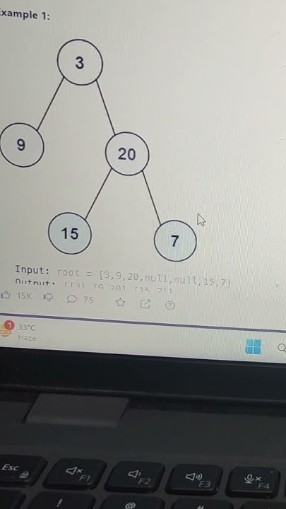 Leetcode Problem Binary Tree Level Order Traversal Btech Java Placements Engineering