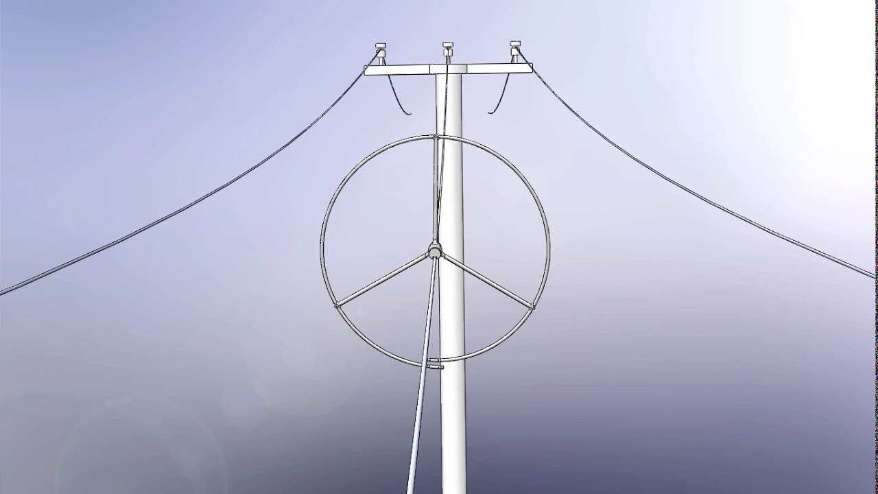 Solidworks Simulation - Electric Arc Insulator - YouTube