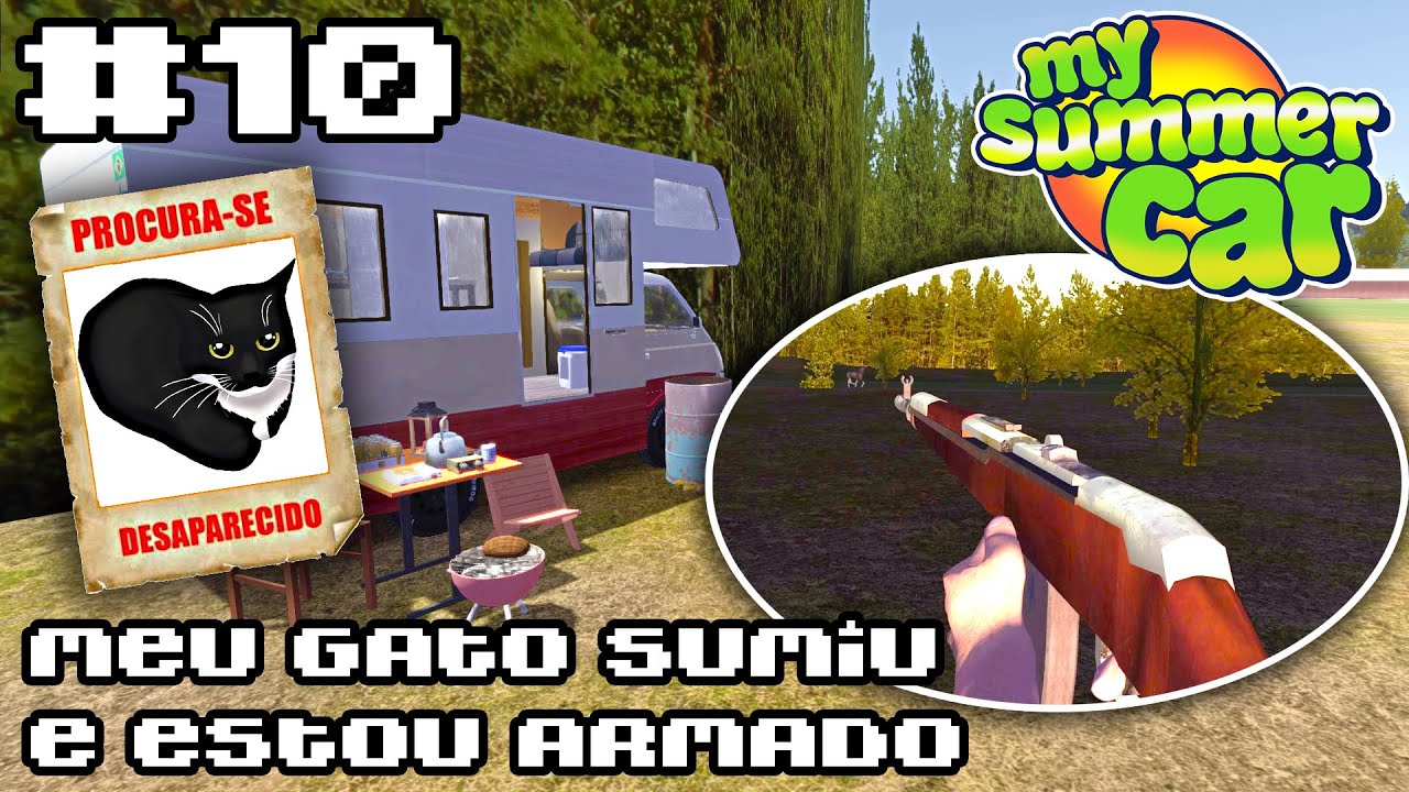 My Summer Car [ Hayosiko RV ] #10 | O Max DESAPARECEU e Agora Estou ...