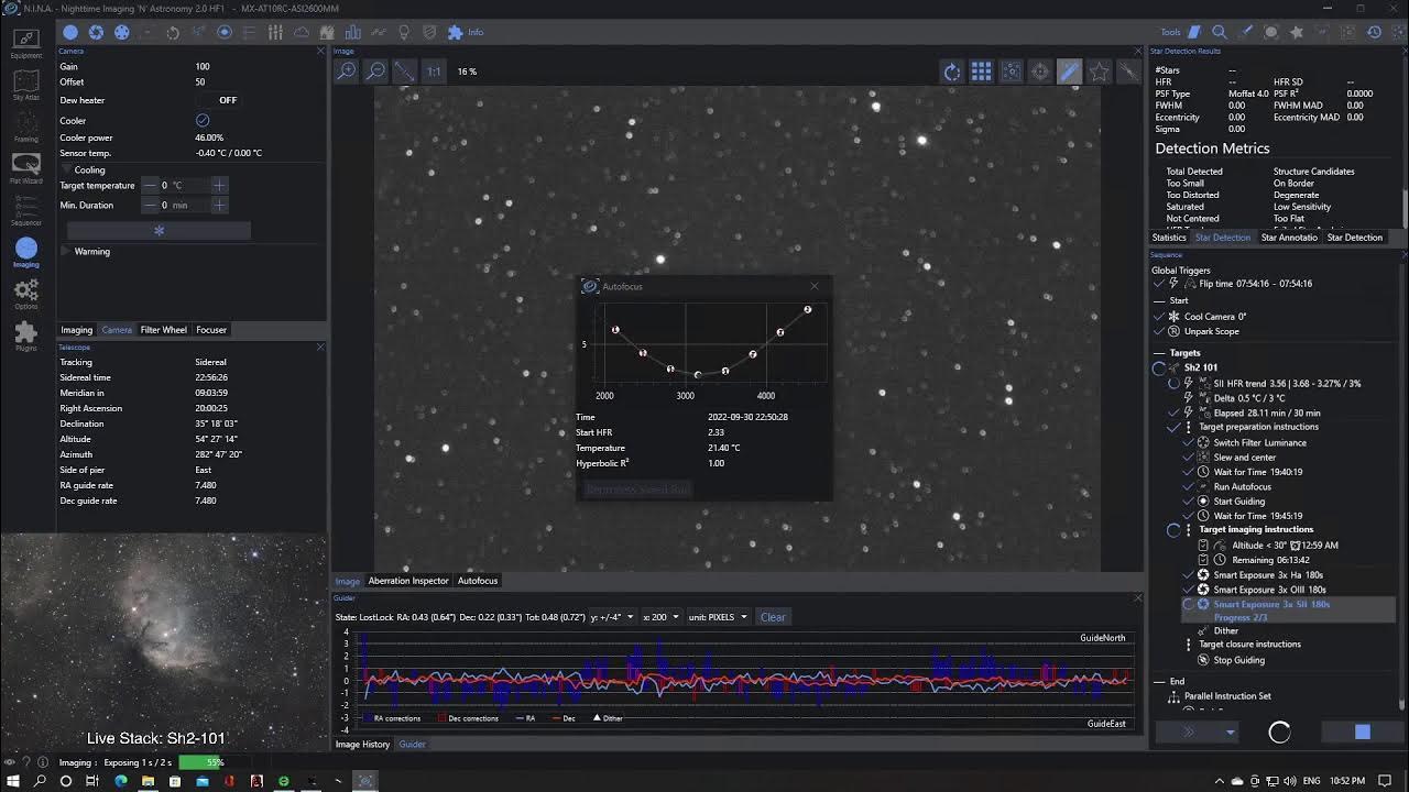 Hualapai Valley Observatory - Sh2 - 101 - YouTube