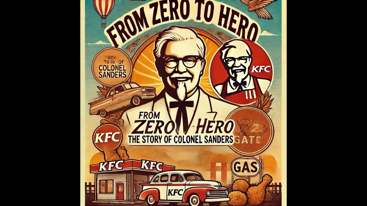 From Zero to Hero |KFC Founder |Inspiring Story of Colonel Sanders ...