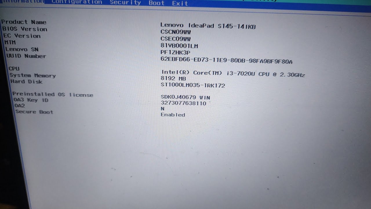 COMO ENTRAR A BIOS LENOVO /IDEAPAD - YouTube