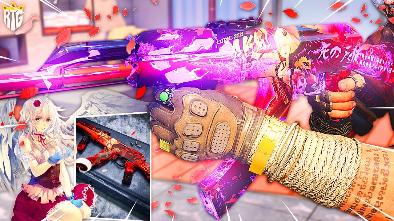 the NEW "CURSED ANGEL" ANIME REACTIVE CAMO in Warzone! Best AK-47 Class ...