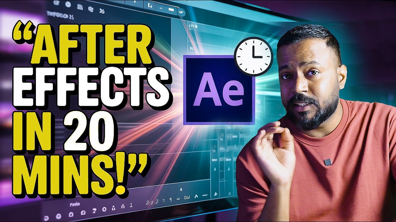 After Effects in 20 Minutes! Learn Fast & Create Stunning Edits - YouTube