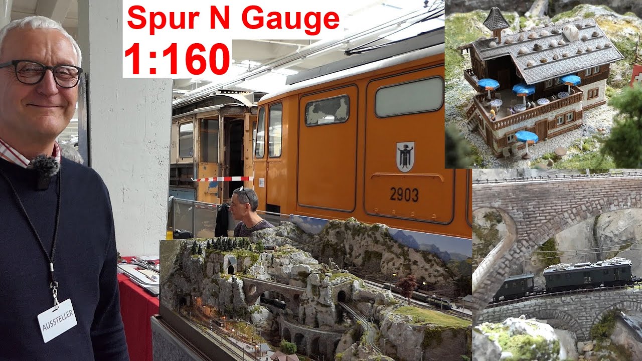 2 m² Schweizer Berge 1:160 Spur N-Anlage von Jörg Löffler @ MVG Museum ...
