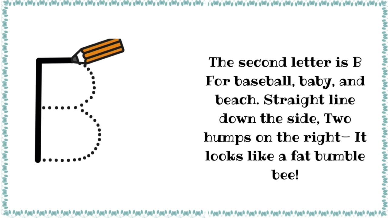 Letter Writing Practice For Toddlers Letter B Letters Rhyme Easy letter-writing-practice-for-toddlers-letter-b-letters-rhyme-easy