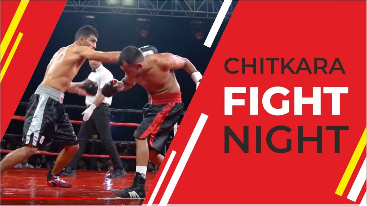 Chitkara Fight Night: Epic Professional Boxing Event at Chitkara ...