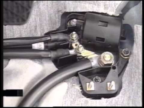 W202 battery cables - YouTube