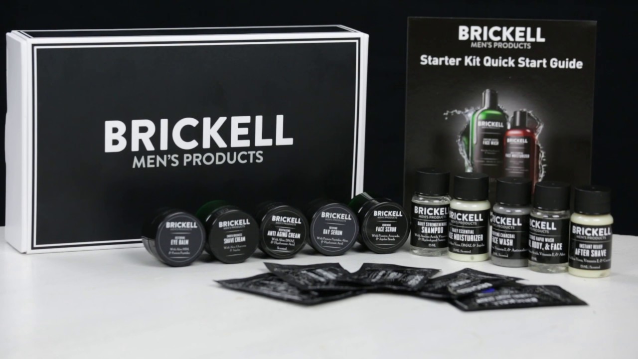 Brickell Men's Free Starter Sample Kit v1 - YouTube