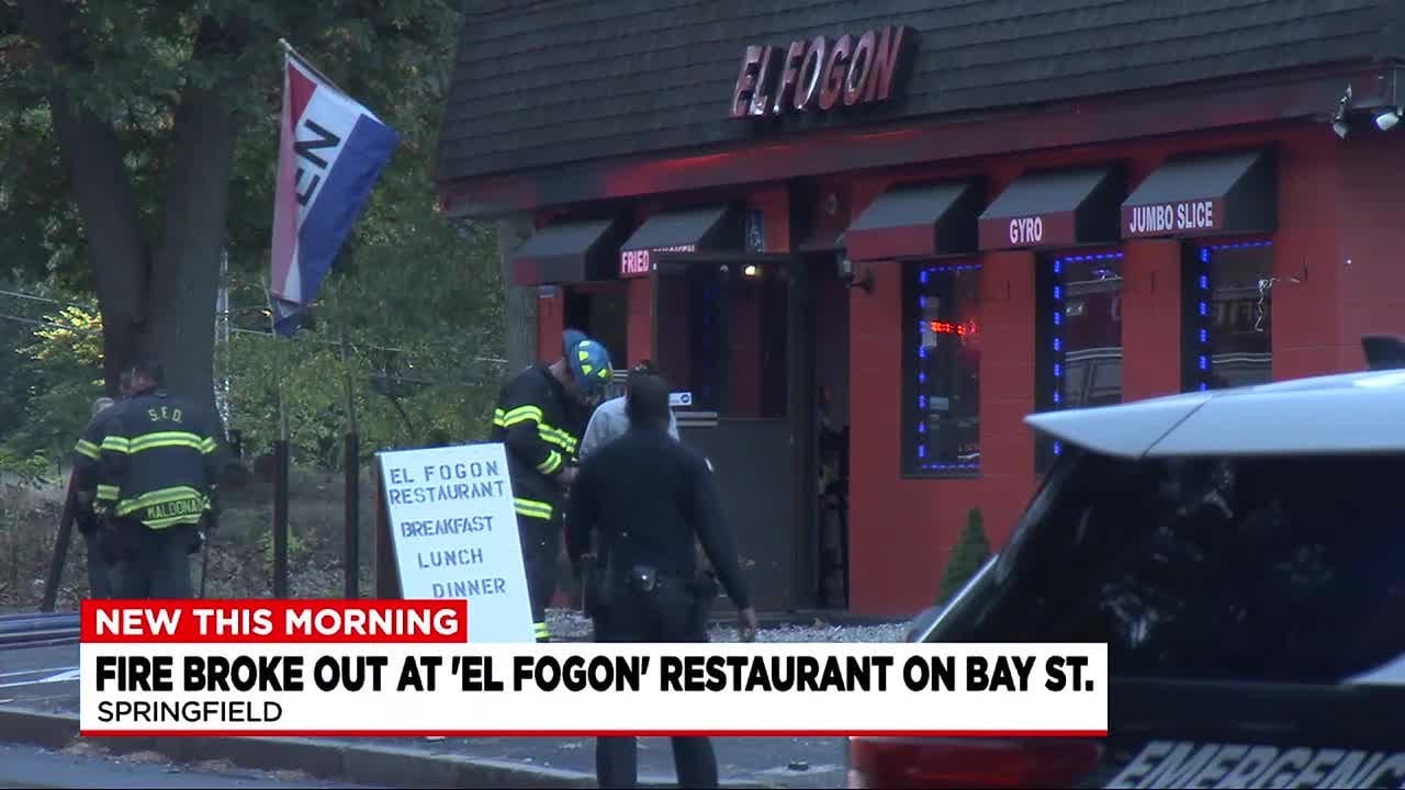 Emergency crews respond to fire at Springfield restaurant - YouTube