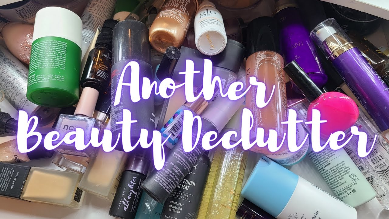 Declutter Series | Random Makeup and Beauty Declutter - YouTube