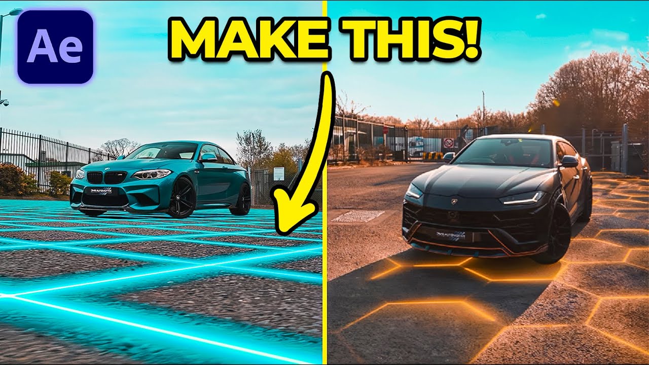 Create this EPIC Floor Grid Effect in After Effects! - YouTube