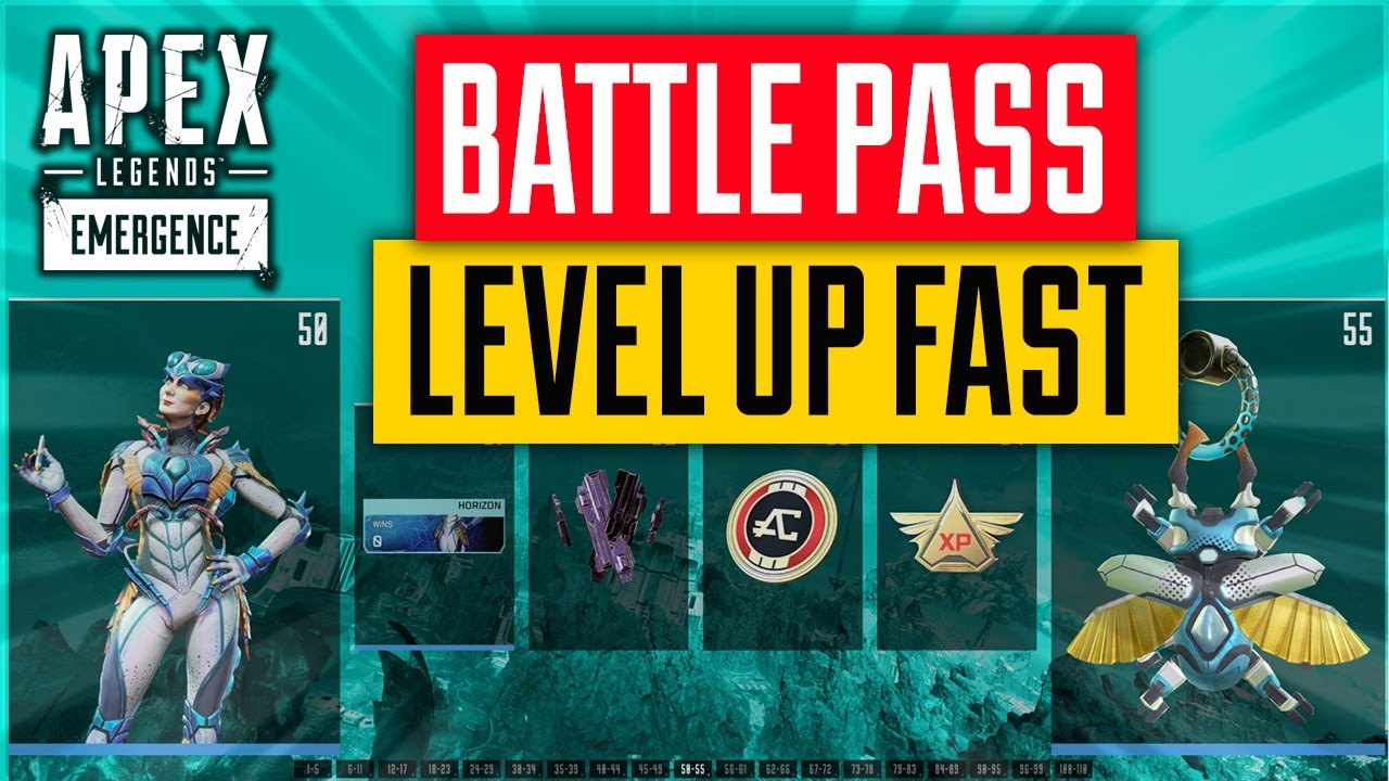 Apex Legends Season 10 Battlepass Level Up FAST! - YouTube