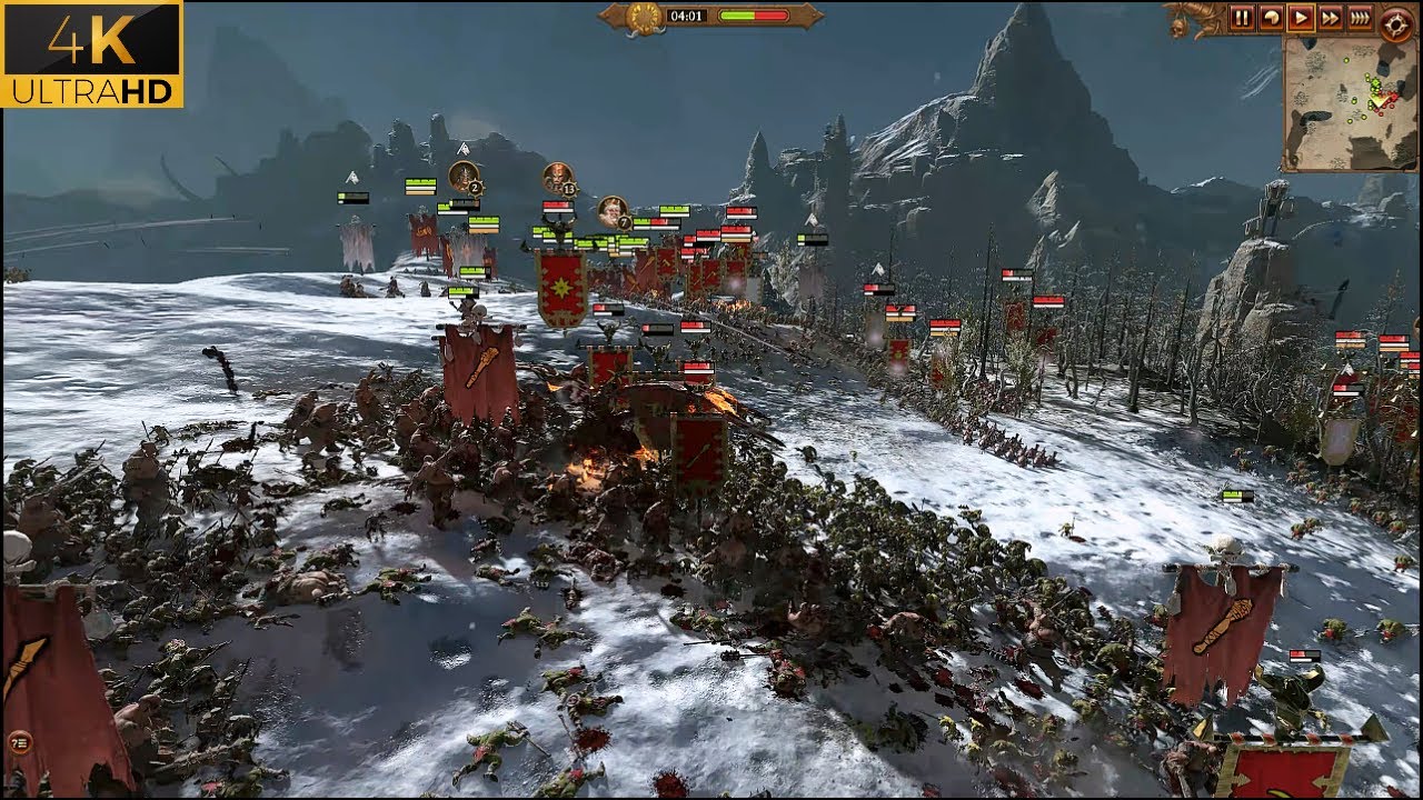 Total War Warhammer 3 Ogres Vs Chaos Dwarves Big Battle - YouTube