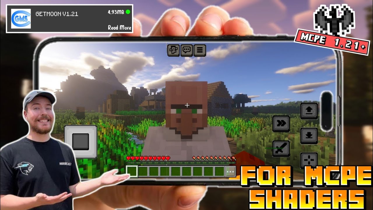 mobile Shaders For Minecraft pocket edition 1.21 || Mcpe shaders - YouTube