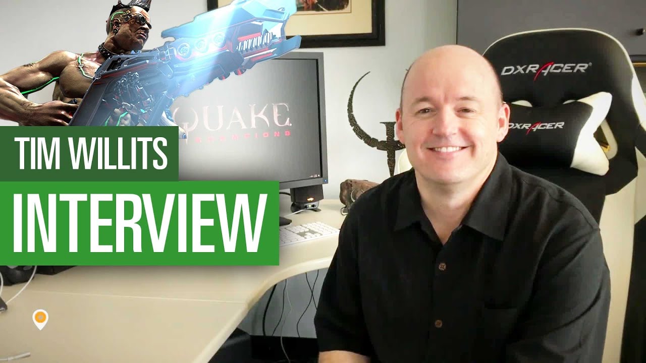 Quake Champions: Interview mit Tim Willits über das neue Quake (O-Ton ...