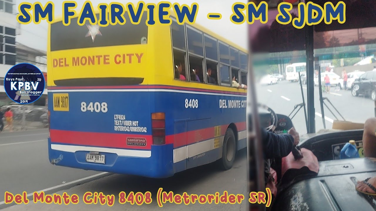 ONBOARD!! Bus Ride Del Monte City 8408 (Metrorider SR 2ND Gen.) || SM ...