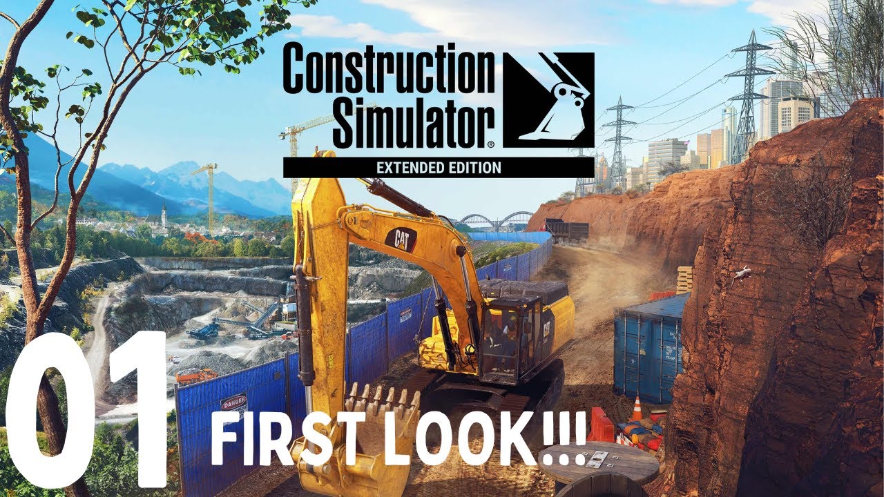 Construction Simulator - Part 1 - First look - YouTube