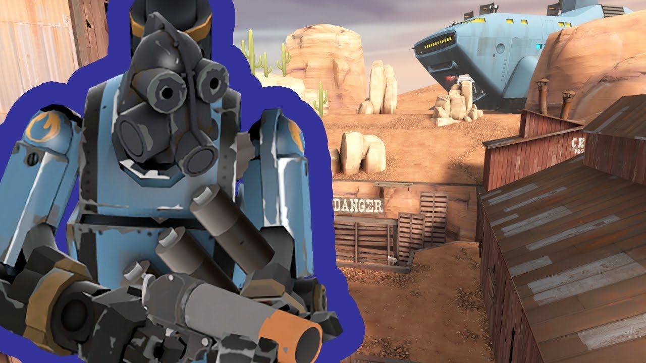 TF2: Playing as A ROBOT!? | MvM Be With Robots #2 - YouTube