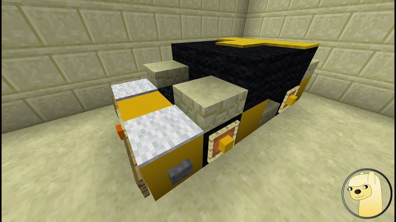 Minecraft - How To Build Bumblebee Cybertron Mode From Bumblebee! - YouTube