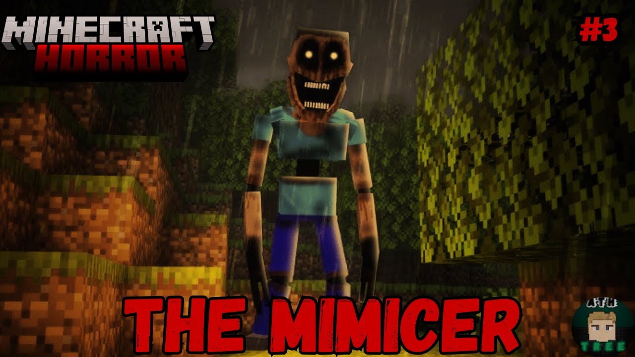 Minecraft Horror: Trapped by the Mimicer While Building a Watchtower ...