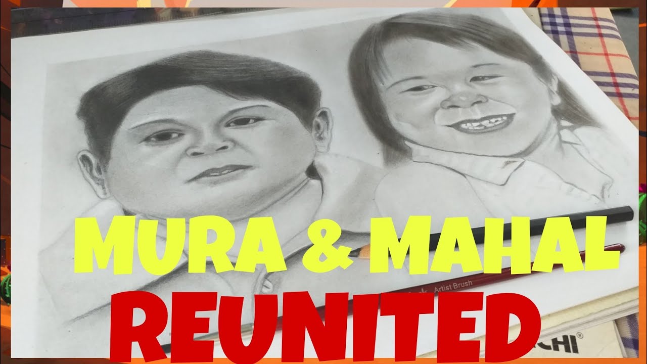 Mahal and Mura Pencil Drawing| jesar art - YouTube