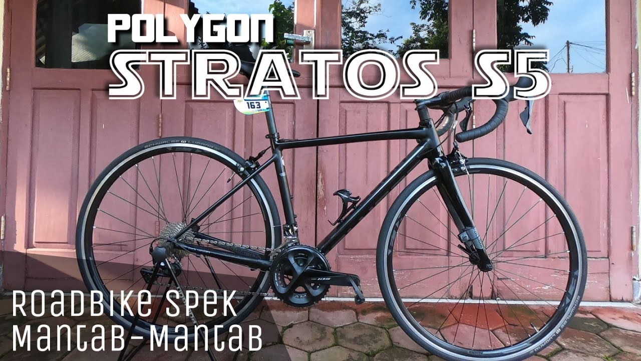 Polygon Stratos S5 - Eyes On Bike & Short Review - Roadbike dengan spek ...