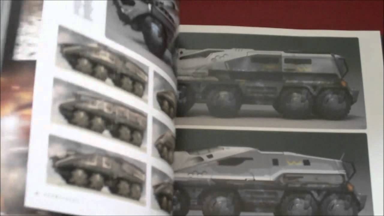 Prometheus: The Art of the Film (book preview flick through) - YouTube