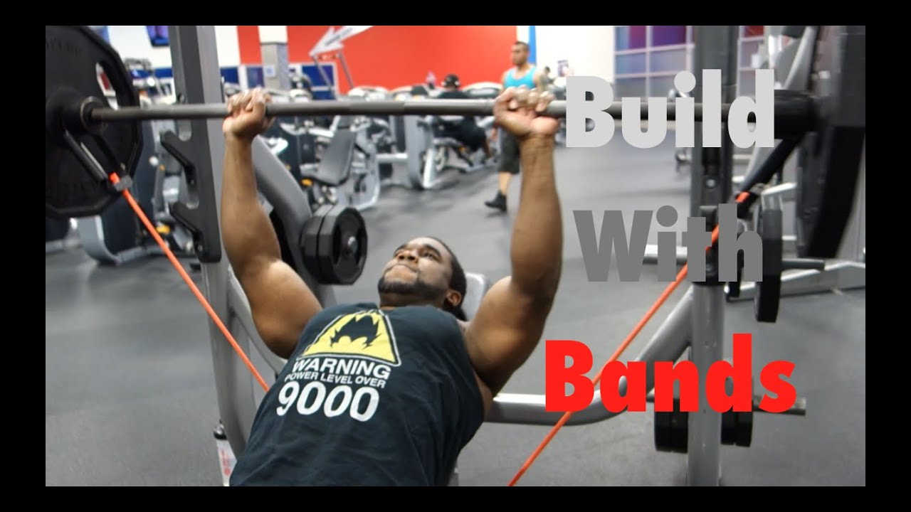 Incline bench and resistance bands - YouTube