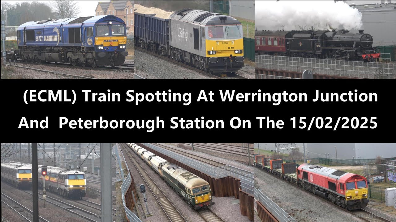 (ECML) Train Spotting At Werrington Junction And Peterborough Station ...