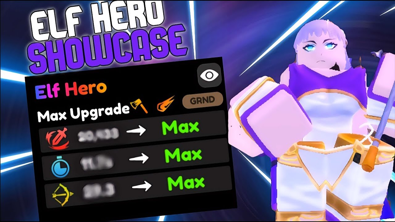 Evolved Elf Hero Is INSANELY OP In Anime Defenders (Showcase) - YouTube