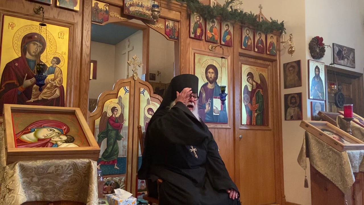 Abbot Tryphon at Theotokos Unexpected Joy Church Part 2 - YouTube