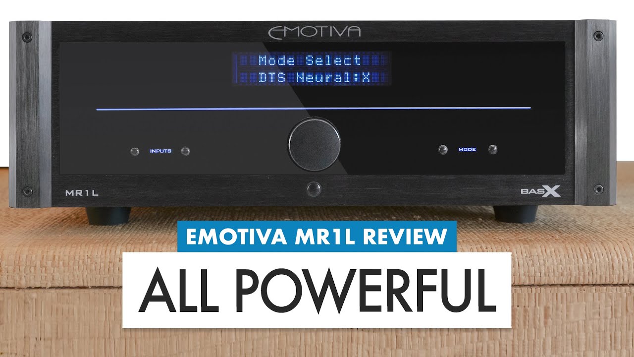 ALL ABOUT THE POWER! The BEST Emotiva MR1L Receiver Review - YouTube