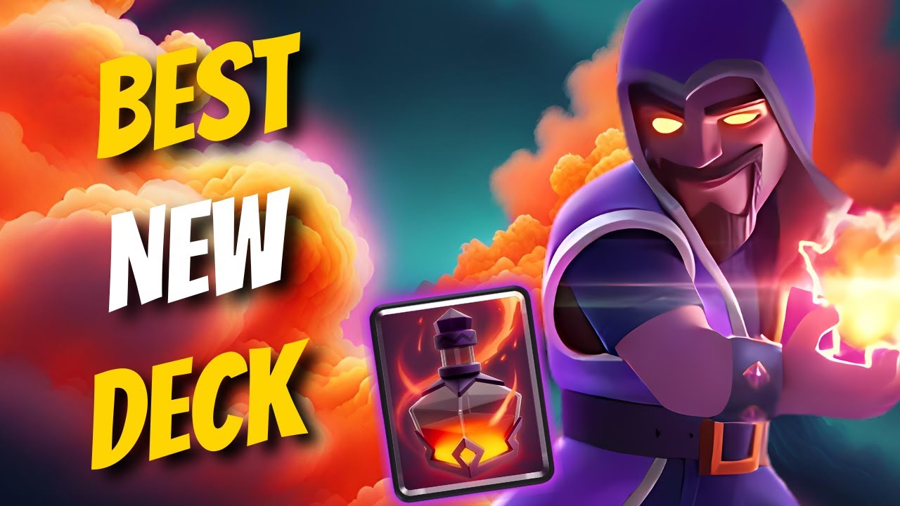 THE *BEST* EVO WIZARD DECK IN CLASH ROYALE - YouTube
