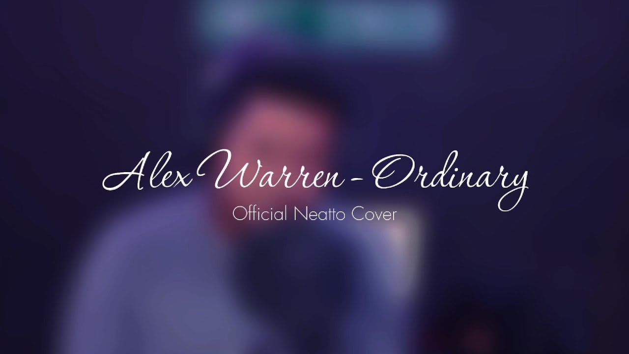 Alex Warren - Ordinary (Official Cover) - YouTube