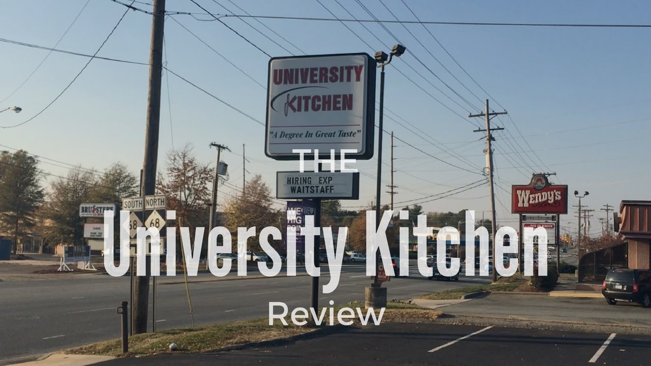 University Kitchen Review High Point NC - YouTube