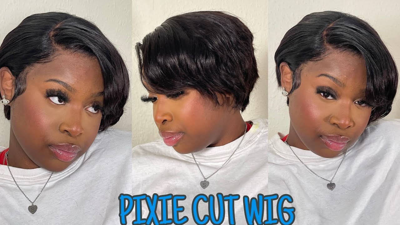 START TO FINISH |PIXIE CUT WIG INSTALL |AMAZON WIGS - YouTube