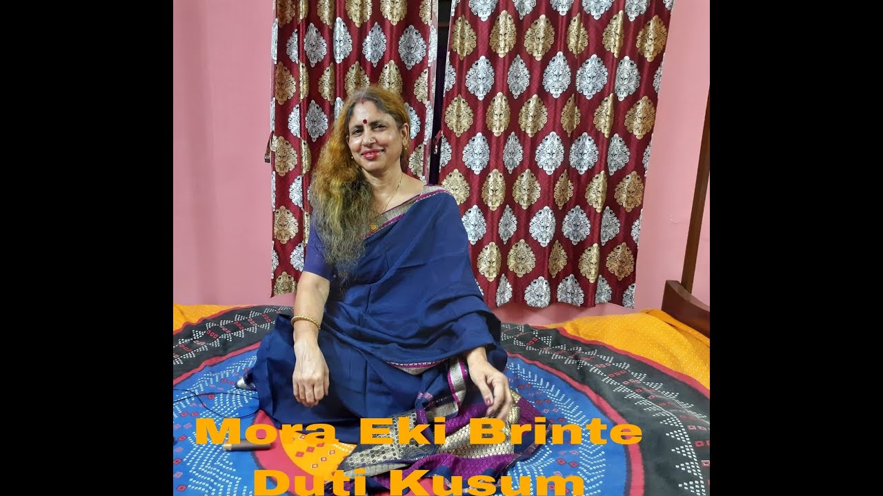 Eki Brinte Duti Kusum/ Nazrul geeti / Suparna Chatterjee - YouTube