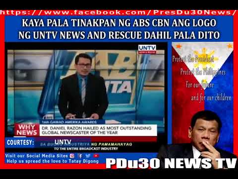ABS CBN TABLADO SA UNTV AT KUYA DANIEL RAZON - YouTube