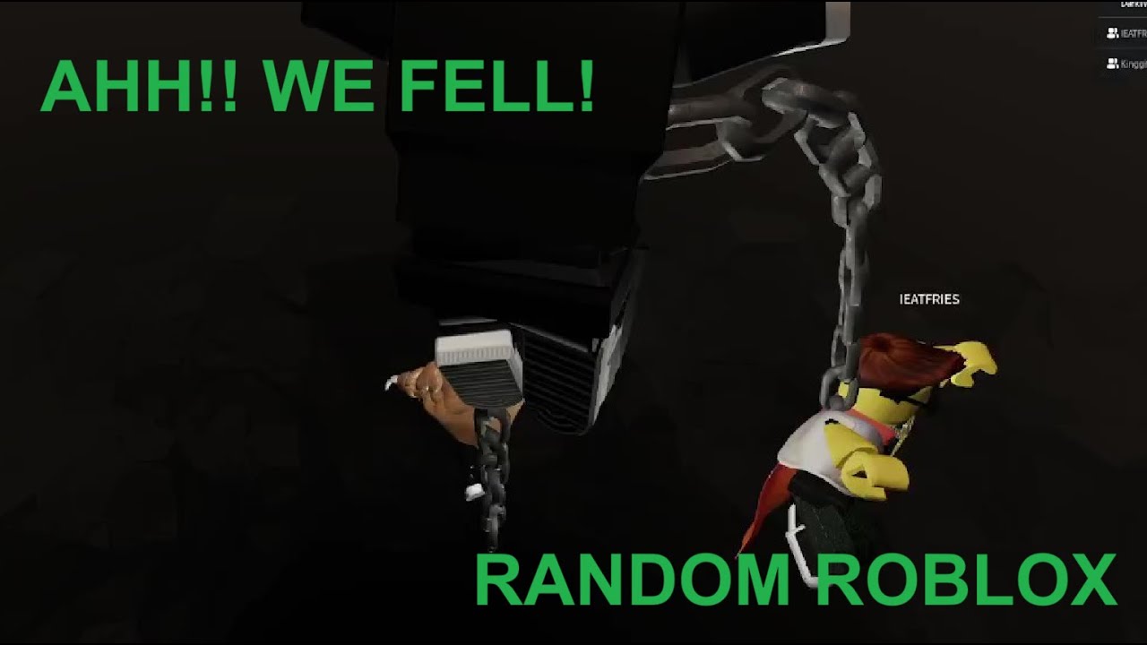 Random Roblox! 3 Guys 1 Chain Can They Do Parkour!! - YouTube