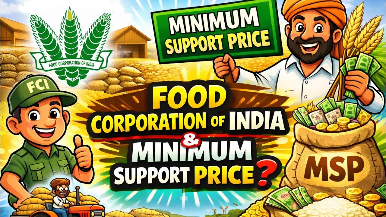 MSP and FCI: Boon or Burden for Indian Agriculture? - YouTube