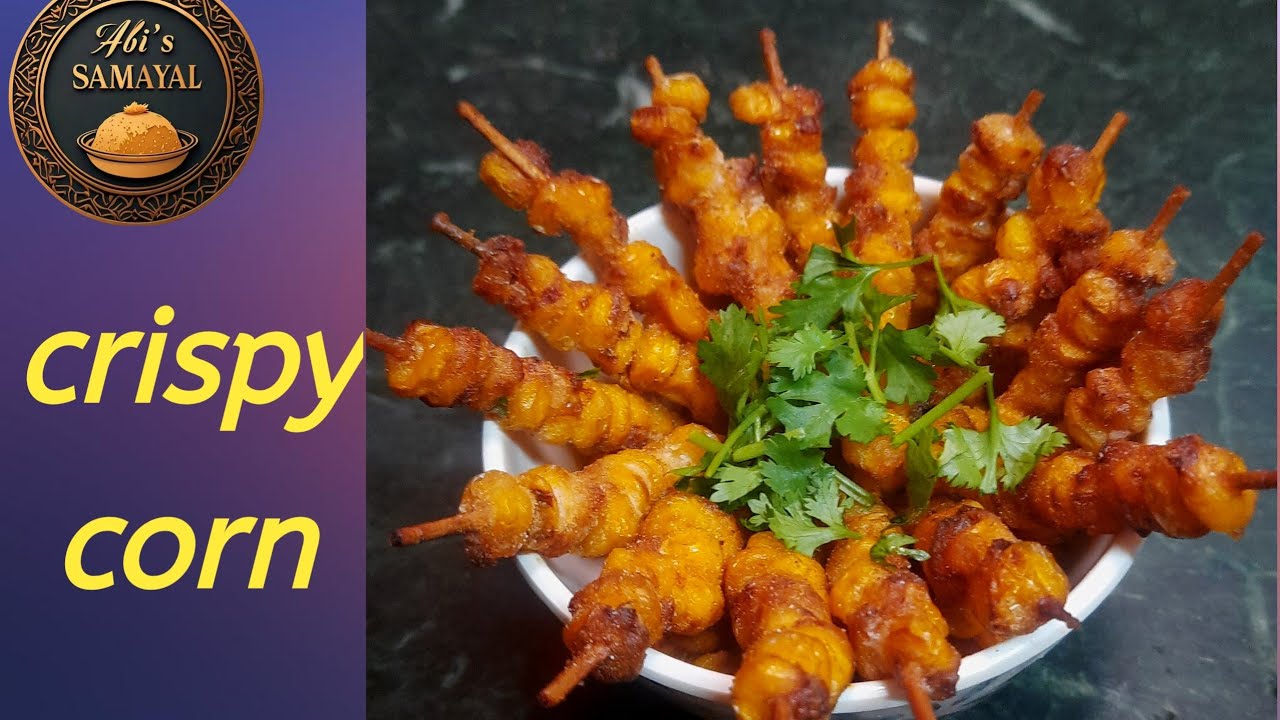 Barbeque nation style - crispy corn recipe or crispy fried corn ...
