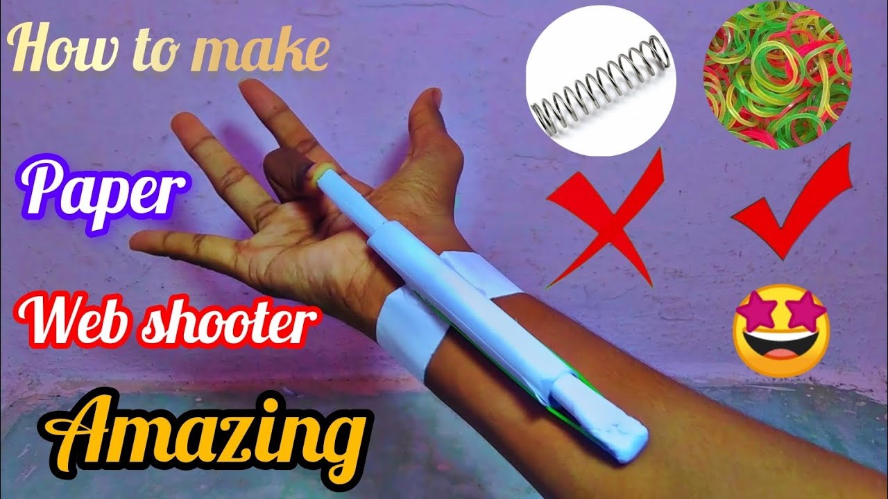 How to make paper red shooter easy #a4papercraft#diy#howtomakepaper web ...