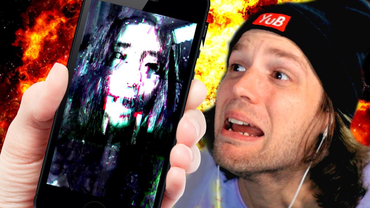 scary haunted phone game (again) - YouTube