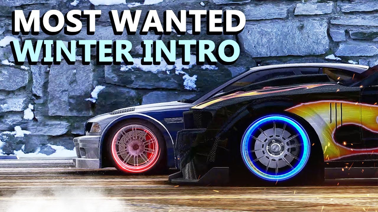Need for Speed Most Wanted (2005) - Intro Winter Mod (4K) - YouTube