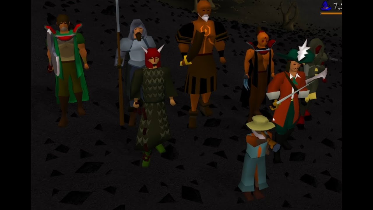 Old School RuneScape - While Guthix Sleeps - Lucien VS Heroes Cutscene ...