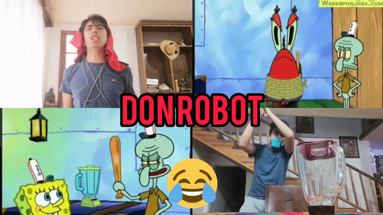 Bob esponja Don robot - santy gaes - YouTube