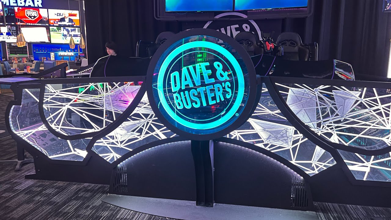Dave & Buster’s #@ Inside view of Dave&Busters ## Had a great 👍 time☺ ...